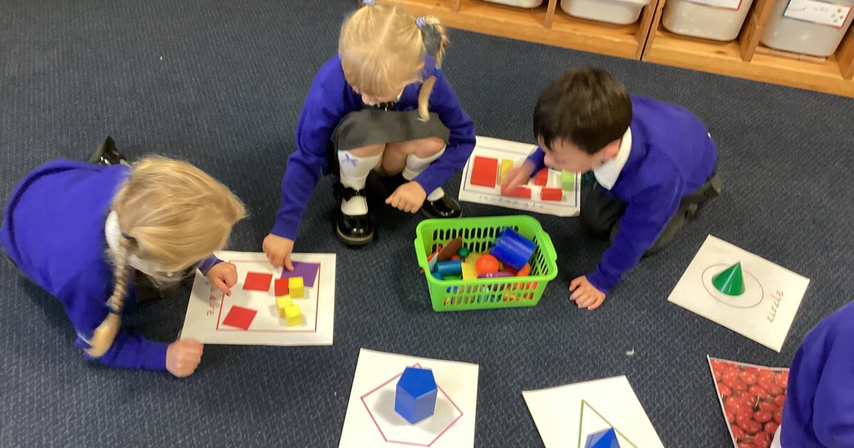Sorting shapes | Carleton Green Community Primary School